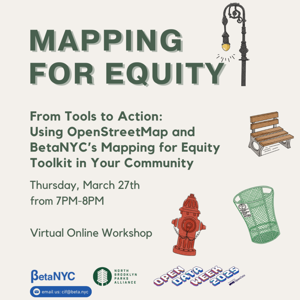 From Tools To Action Using Openstreetmap And Betanycs Mapping For Equity Toolkit In Your